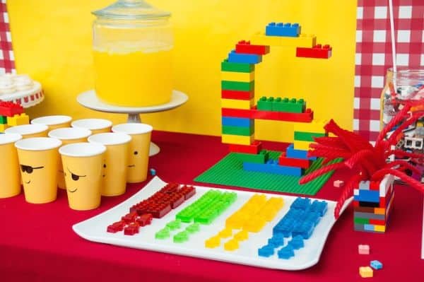 Decoração de Festa Infantil Tema Lego