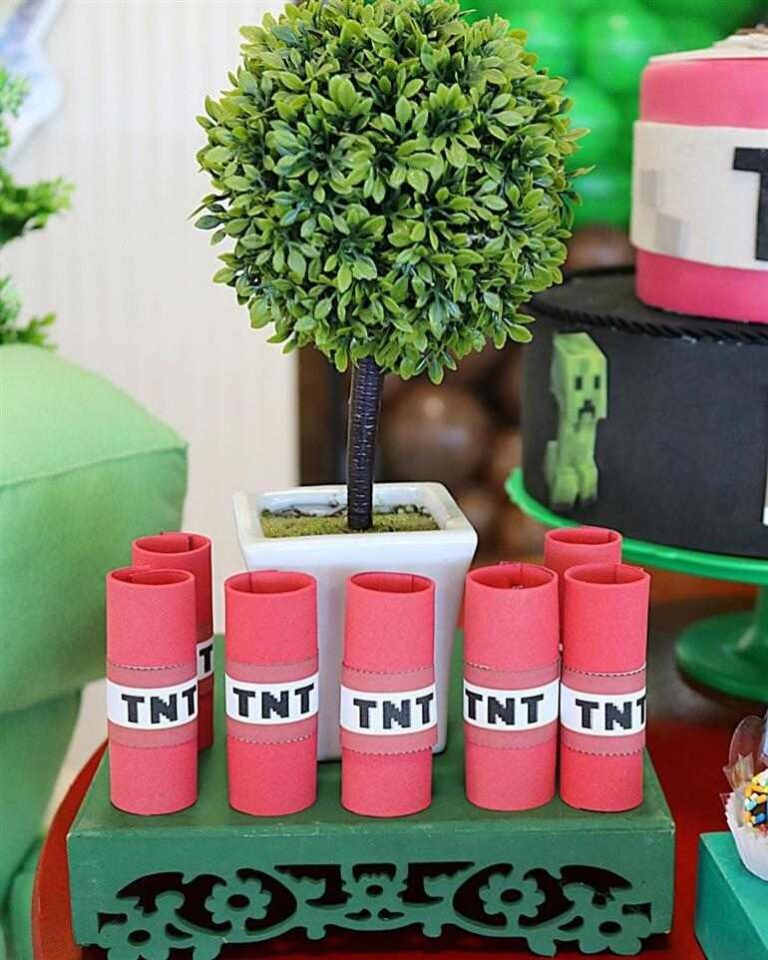 Decoração Minecraft: +50 ideias simples para festa de aniversário