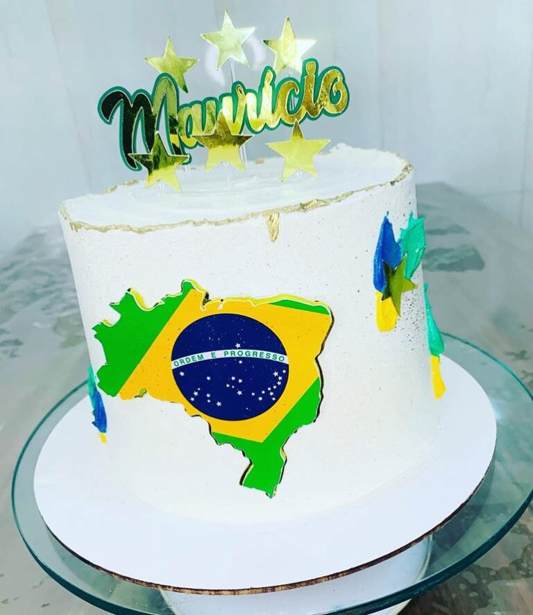 Bolo do Brasil: 40 Ideias criativas para homenagear nosso país
