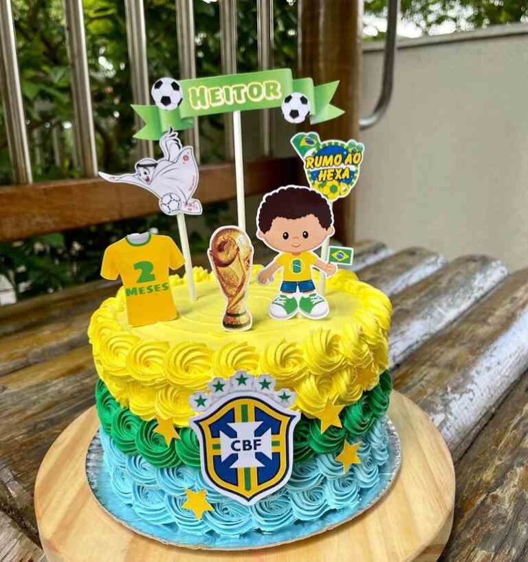 Bolo do Brasil: 40 Ideias criativas para homenagear nosso país