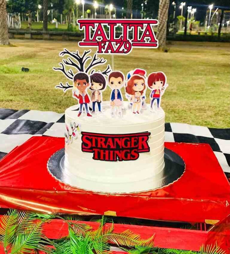 Bolo Stranger Things: modelos e topos criativos