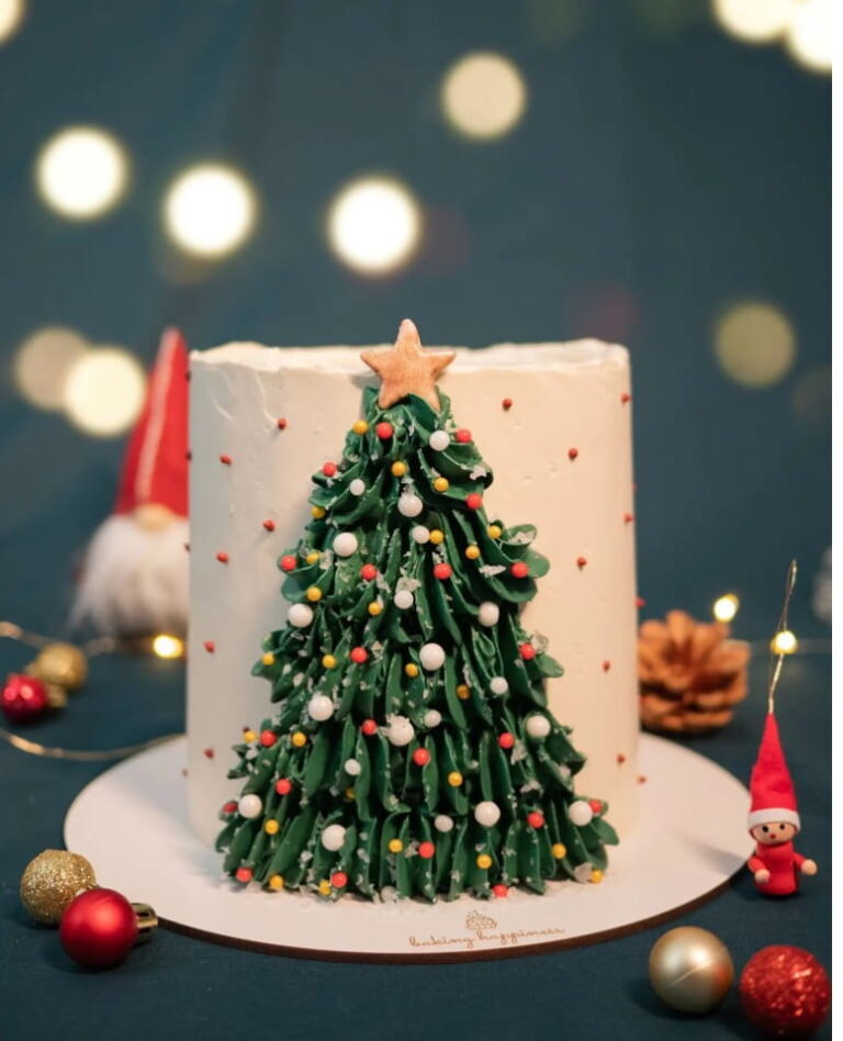 Bolo de Natal: +80 Modelos decorados e topo para imprimir